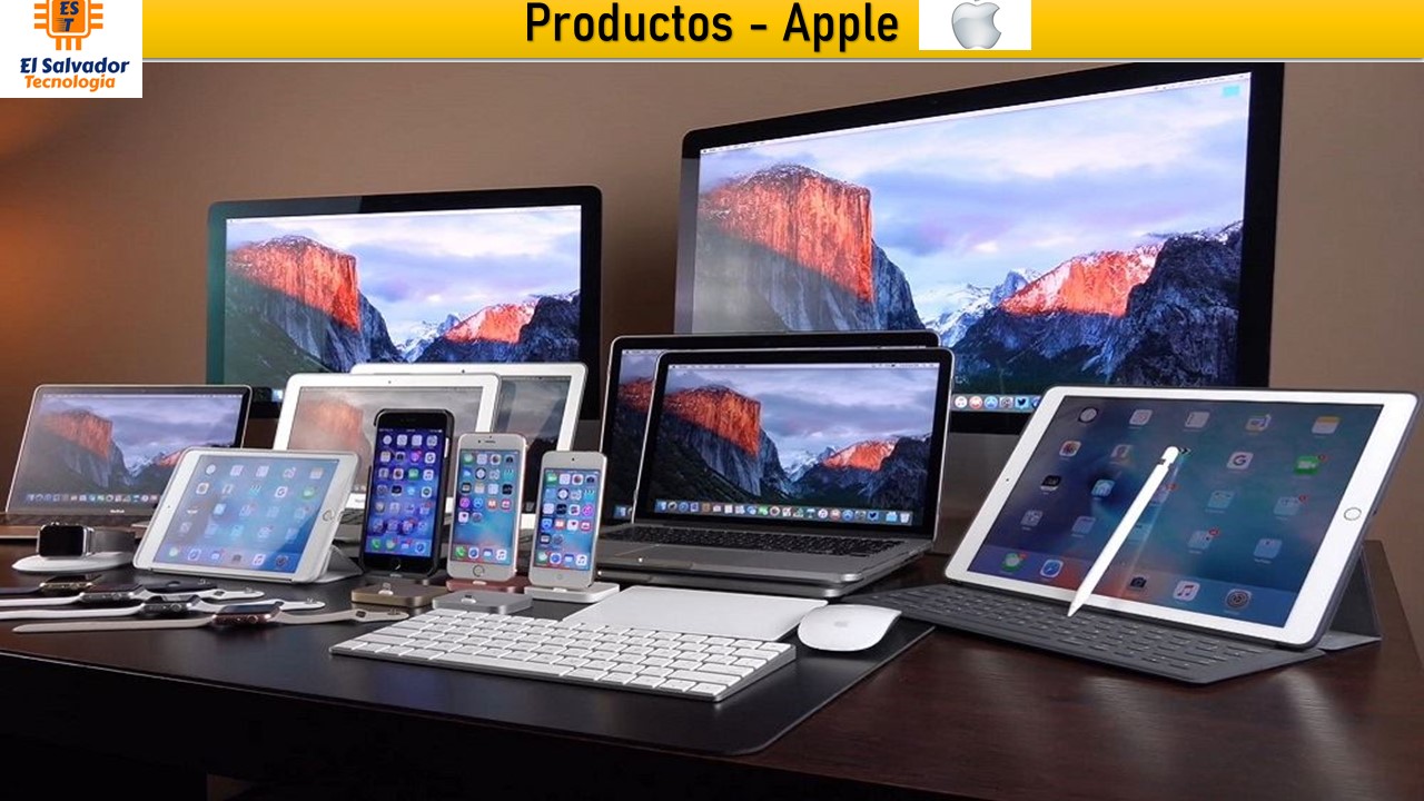 Equipos y Productos Marca Apple