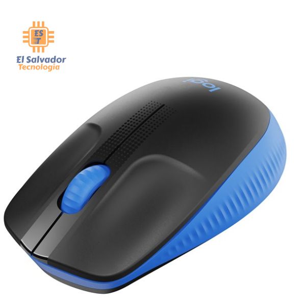 Mouse Logitech M190 - inalámbrico - color azul - 910-005903