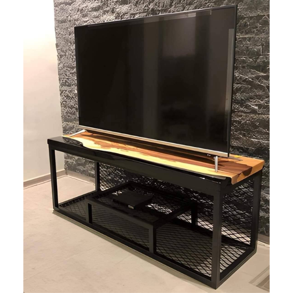 Mesa de Centro Multifuncional con Estructura Tubular